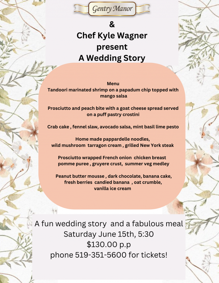 Small Plates Restaurant – Gentry Manor